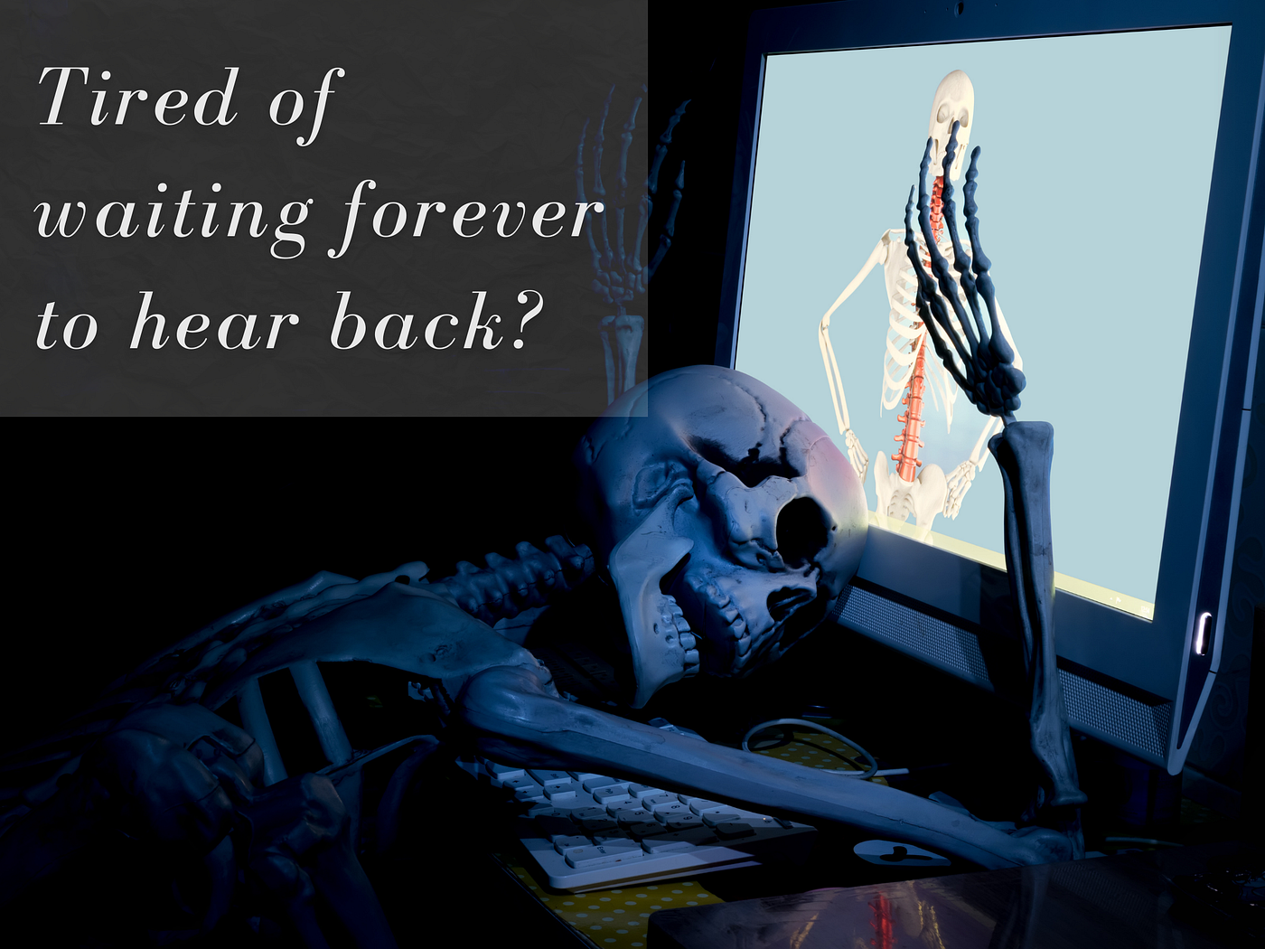Waiting For Text Skeleton