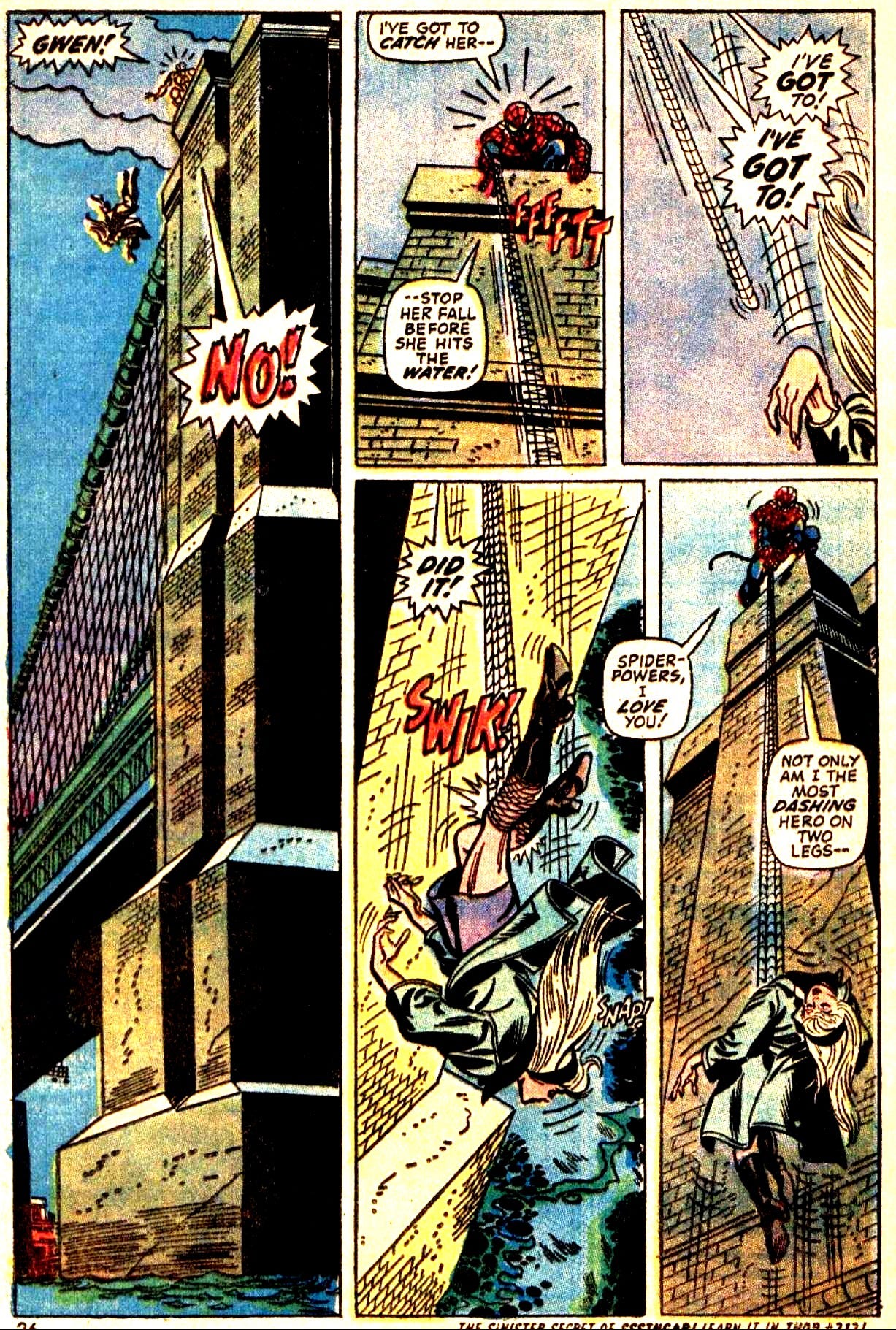 Utrolig Spider Man 2 Gwen Stacy Death The Night Gwen Stacy Died