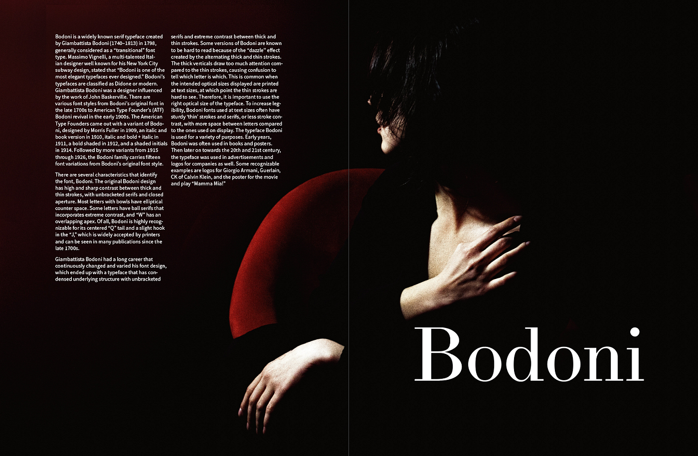 Bodoni Design