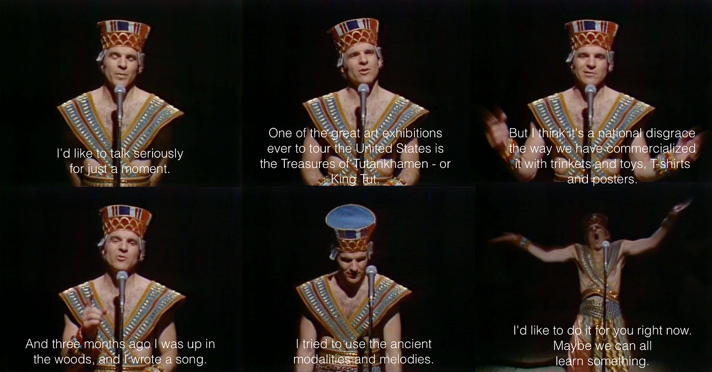 Steve Martin King Tut Album