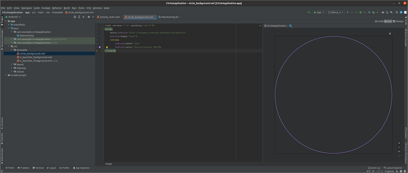 How To Draw Circle Drawable In Android