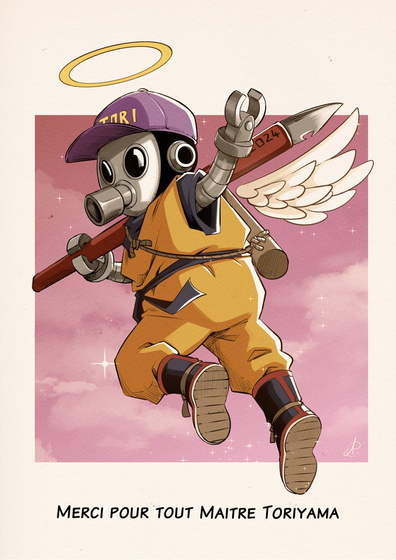 Akira Toriyama Concept Art