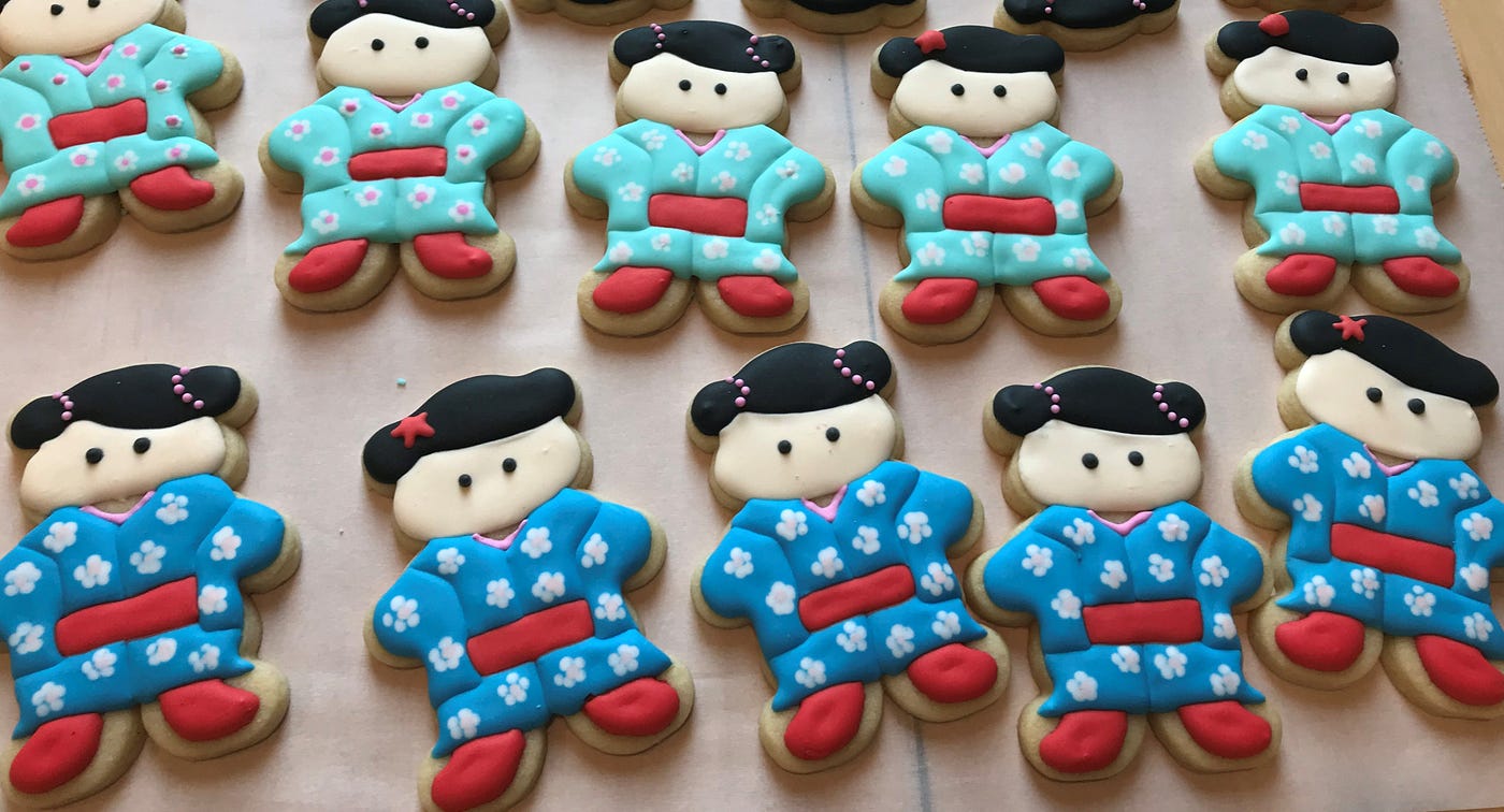 Japanese Decorated Cookies