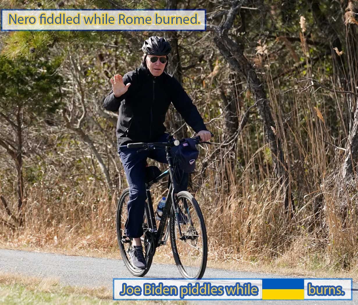 Putin Obama Bike