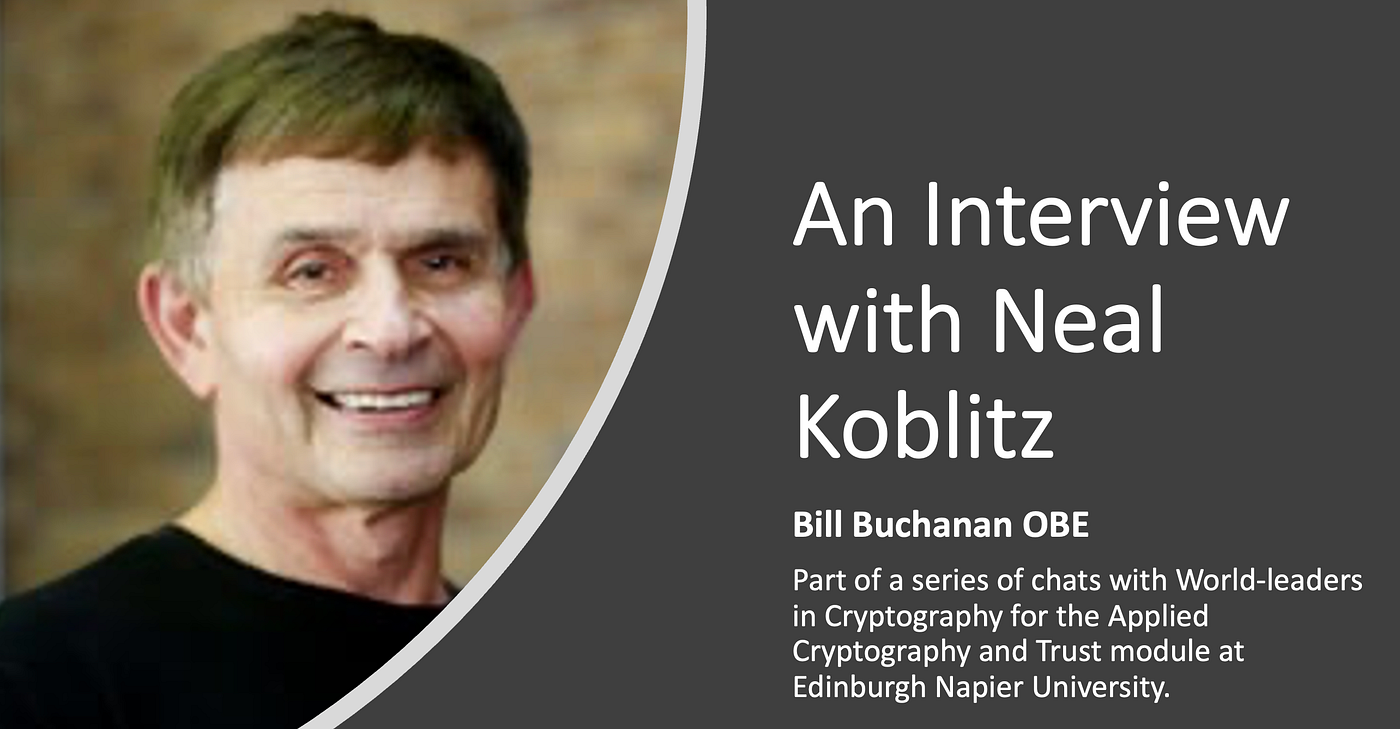 Neal Koblitz's Instagram, Twitter & Facebook on IDCrawl
