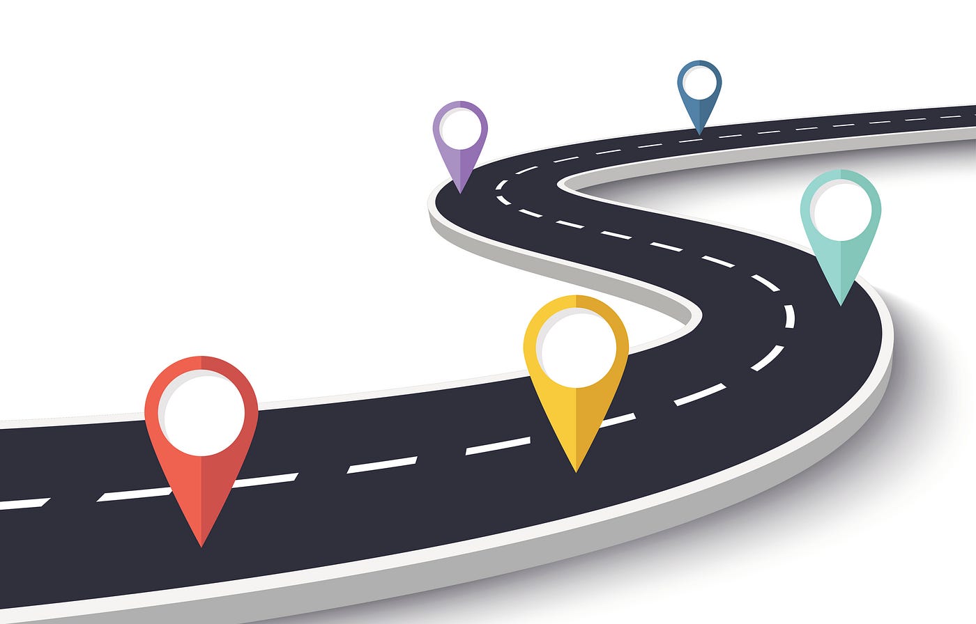 Road Map Clip Art