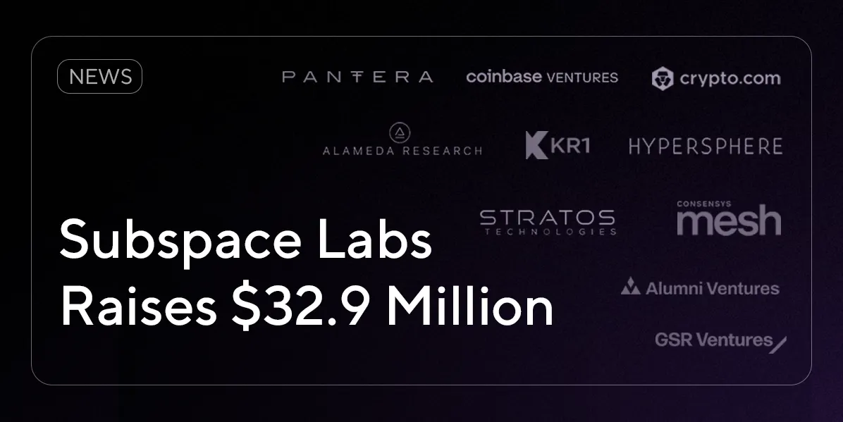 加密狗整编空投第182篇：获得3290万美元融资的Subspace Gemini 3 c节点设置教程 - 加密狗 - Mediu… — 0xa0Fe…E7cB