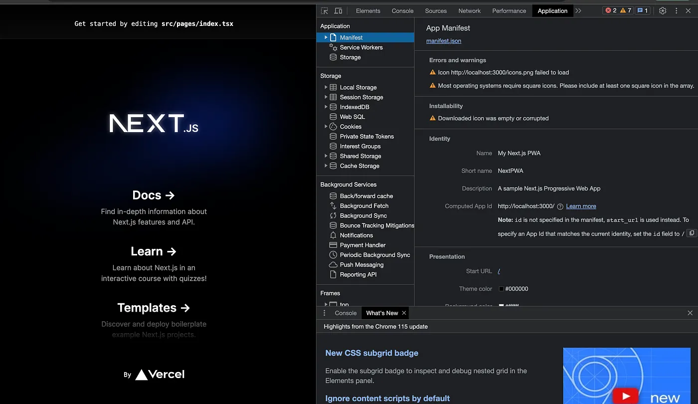 GitHub - thilina4321/PWA-NextJs: A simple example of a Progressive Web App built using Next.js ...
