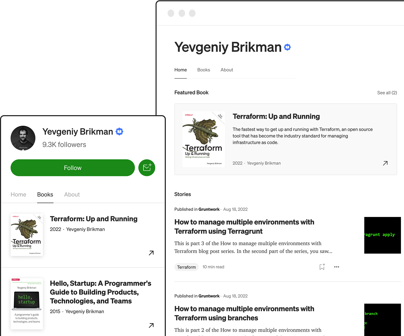 Medium Verified Book Author