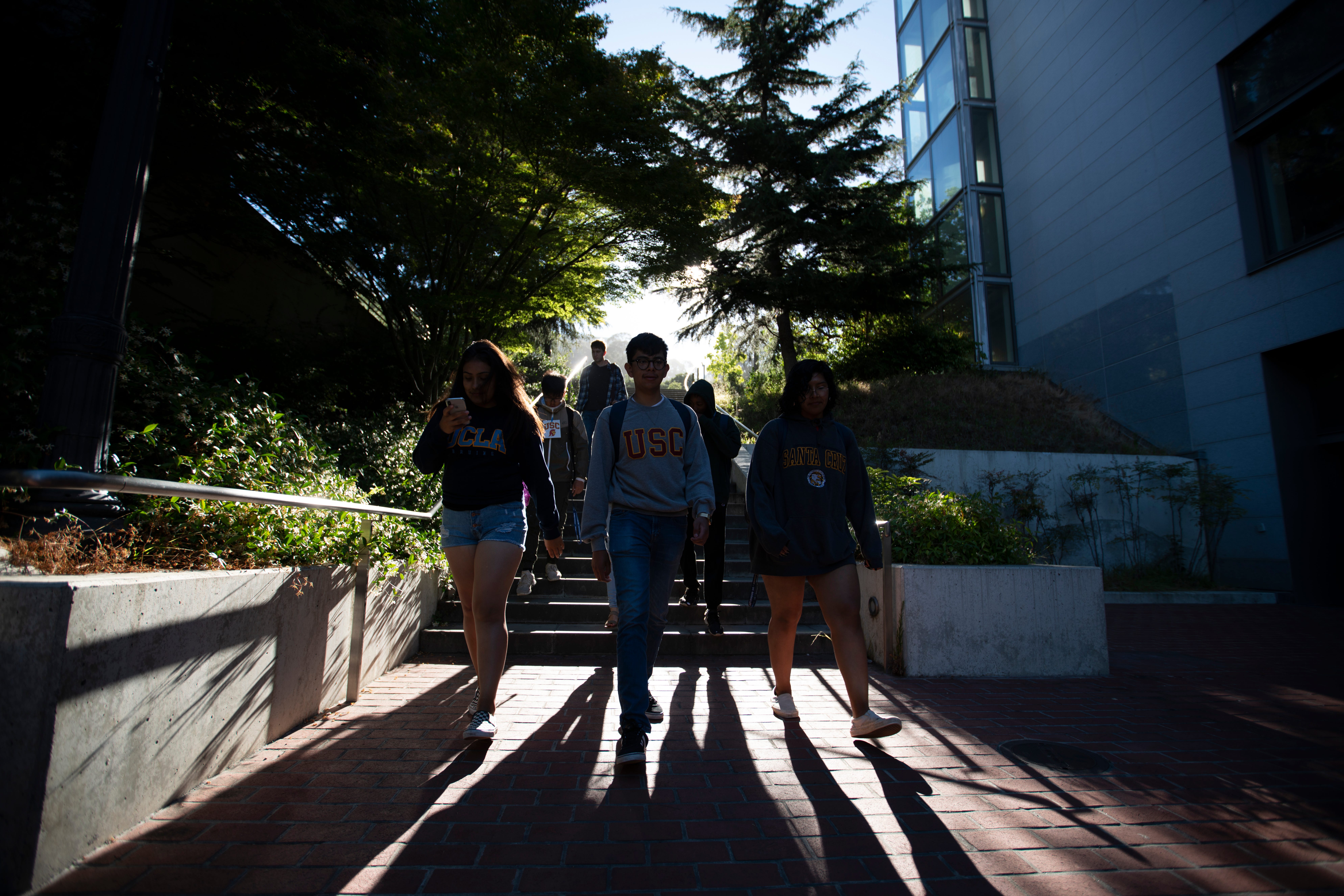 Usc Students Walking