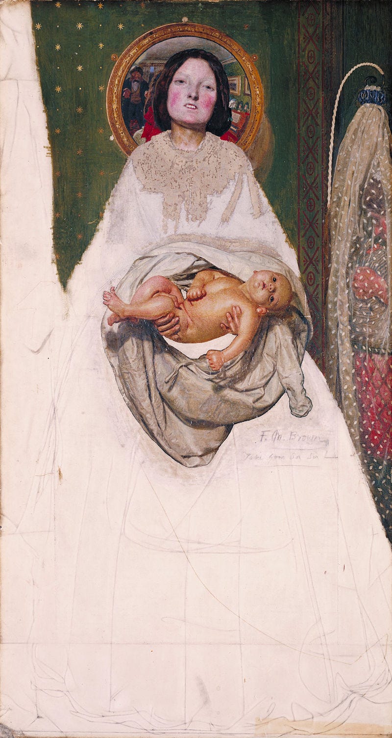 Famous Unfinished Painting