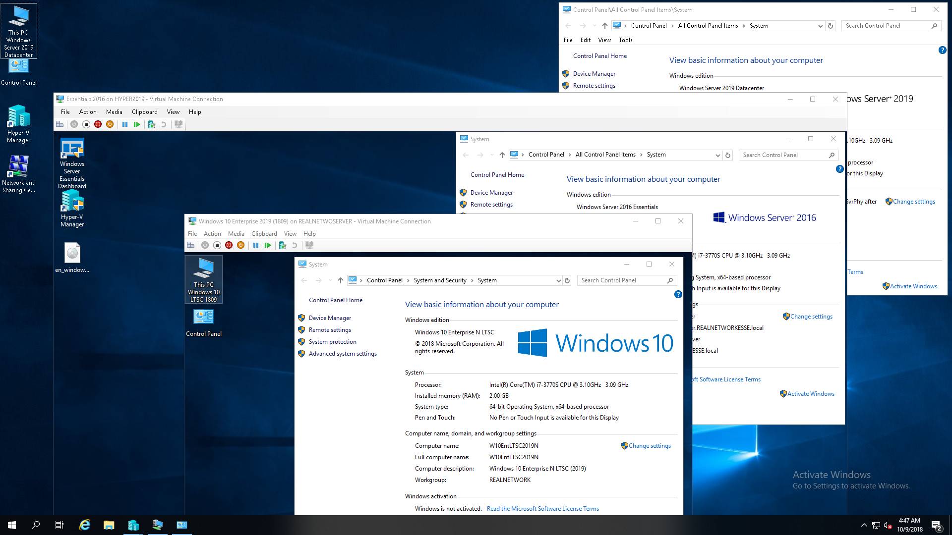 Windows Server 2019 Standard, Datacenter, Essentials & Hyper-V Server: Features, Editions ...