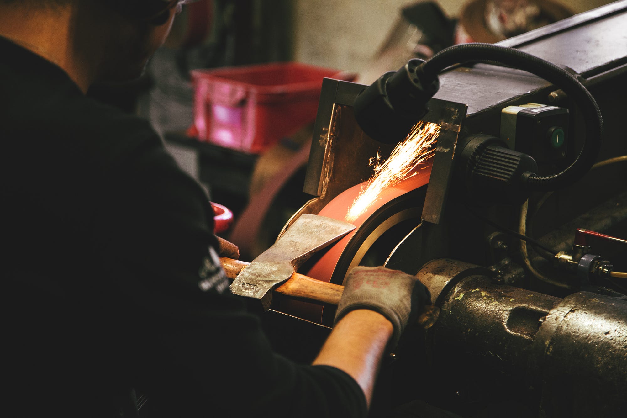 Process Of Sharpening Iron