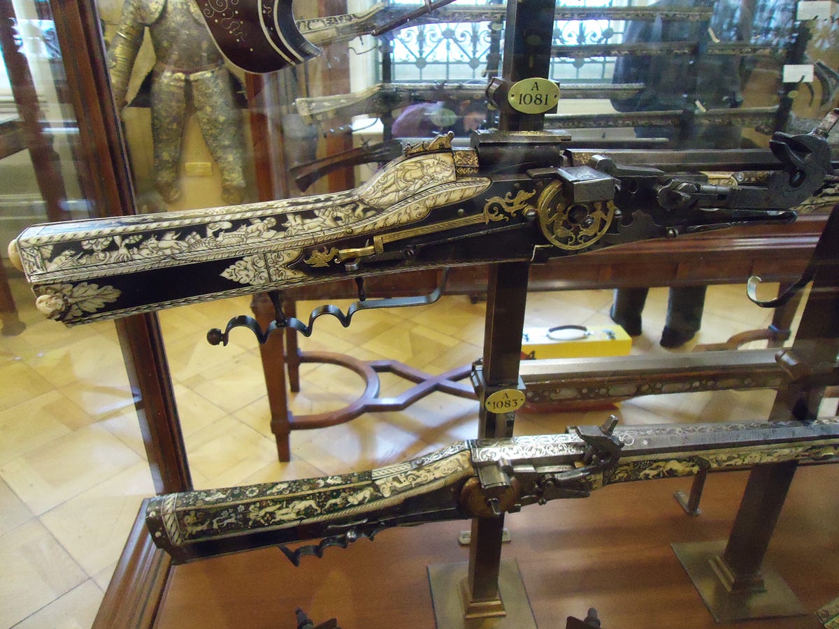 Gaddafi Gold Pistol