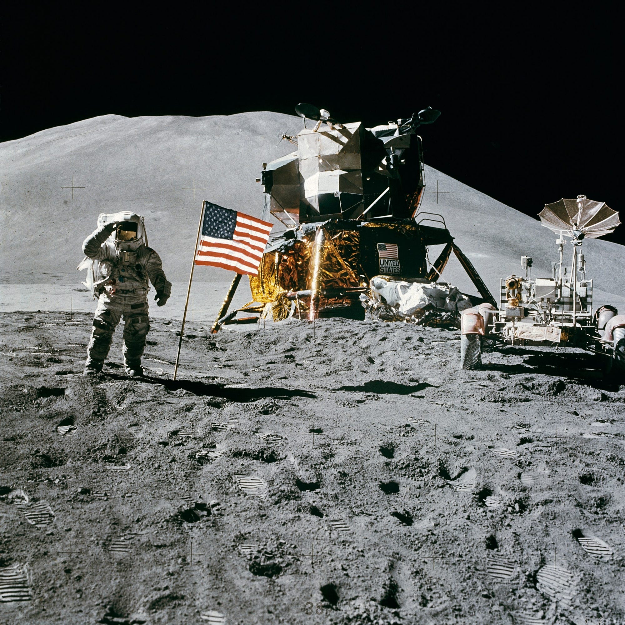 Nasa Uniform Flag