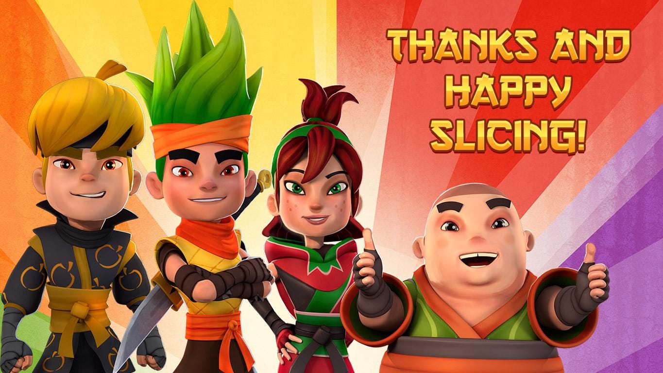 Fruit Ninja Characters