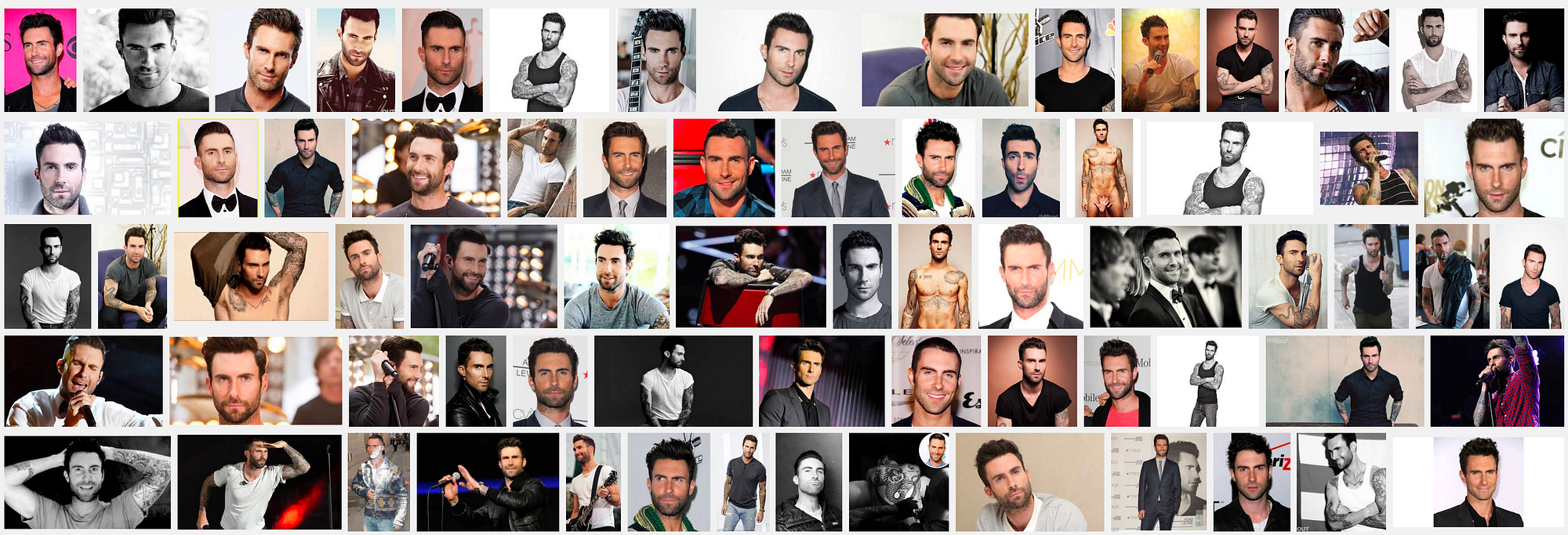 Adam Levine Tumblr Collage