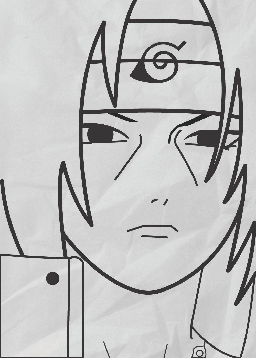 How To Draw Itachi Step By Step