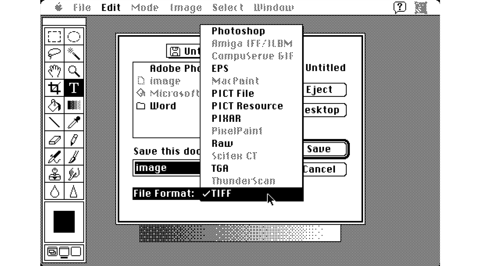 1984 Apple Macintosh Interface