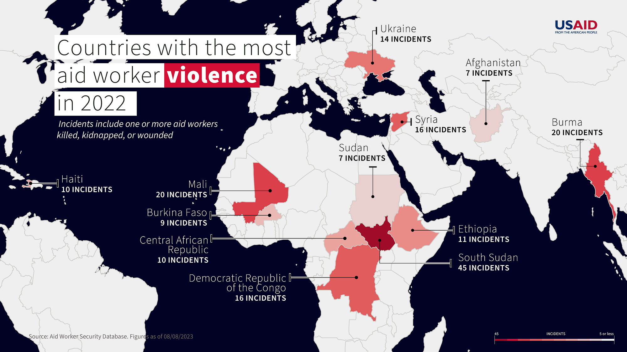 Child Soldiers Map 2022