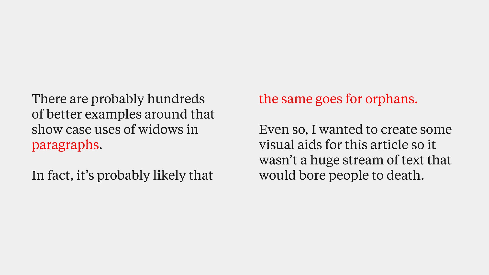 Examples Of Good Type Use