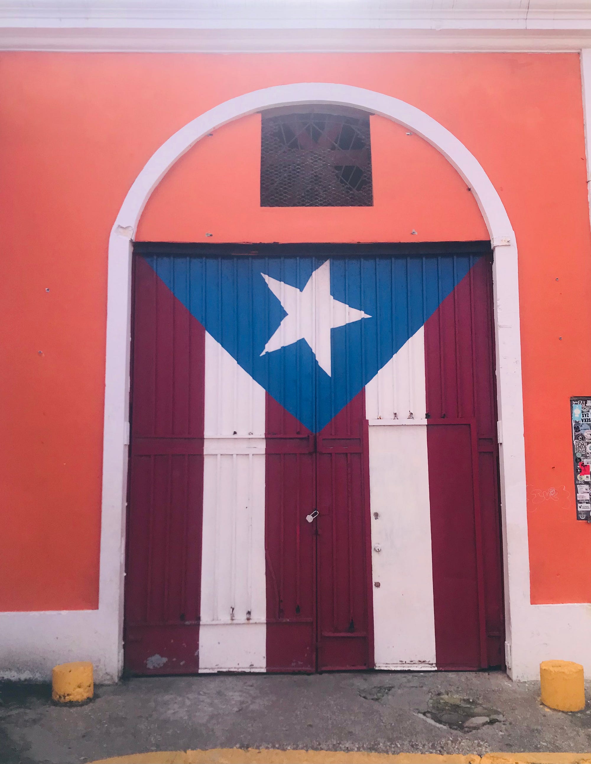 Puerto Rico Flag Graffiti
