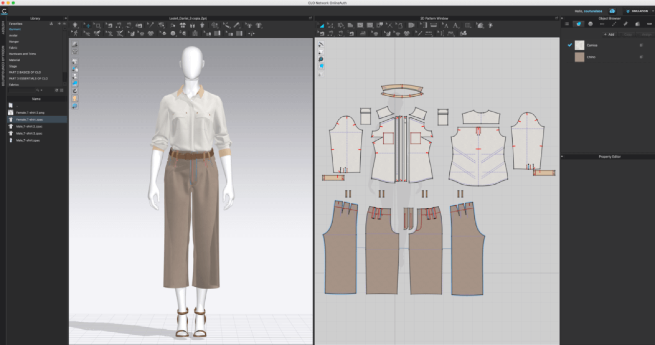 Clo3d Tutorial Parsons Clo3D Virtual Fashion Design: Course 2 | By
