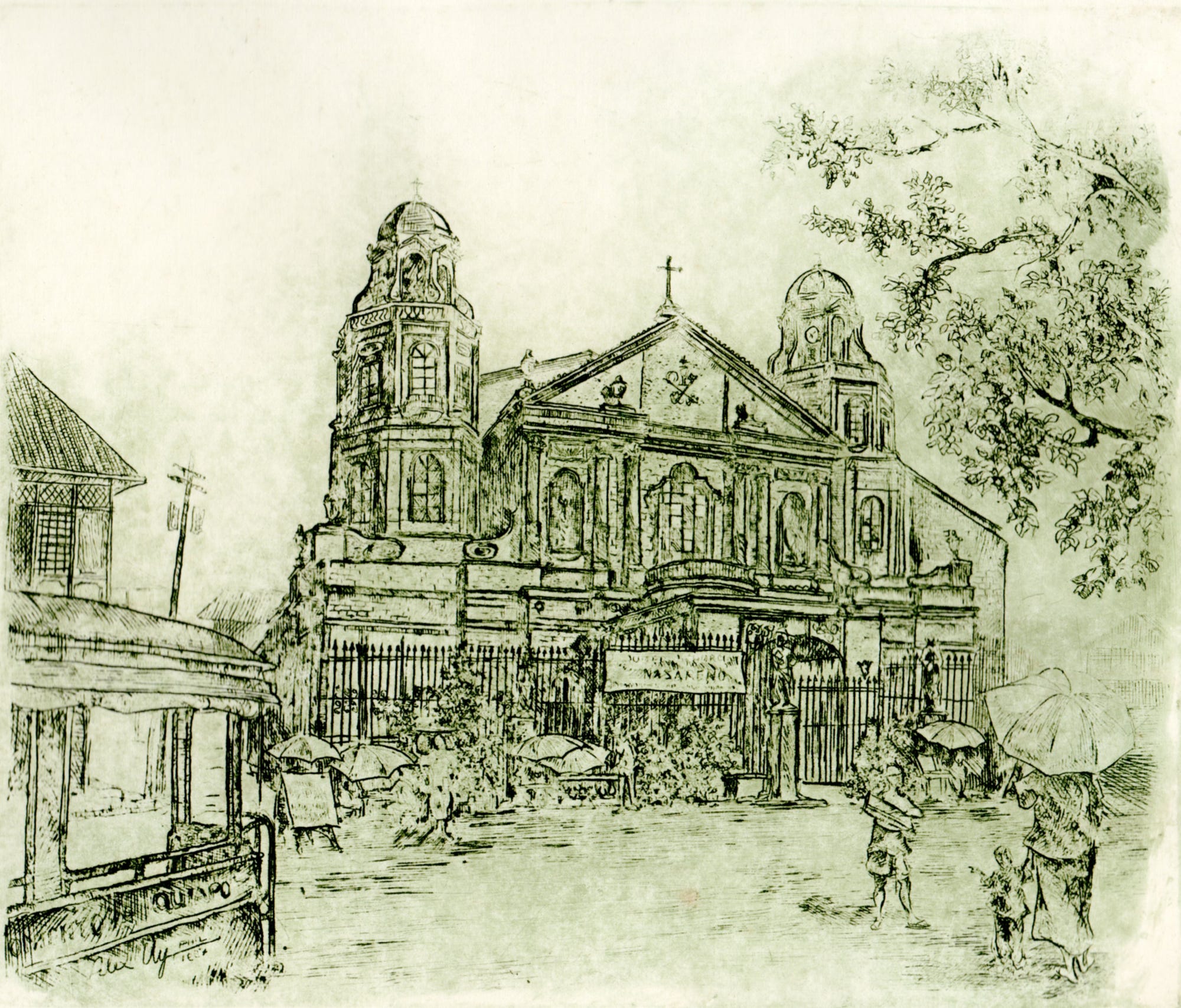 Quiapo Church Sketch
