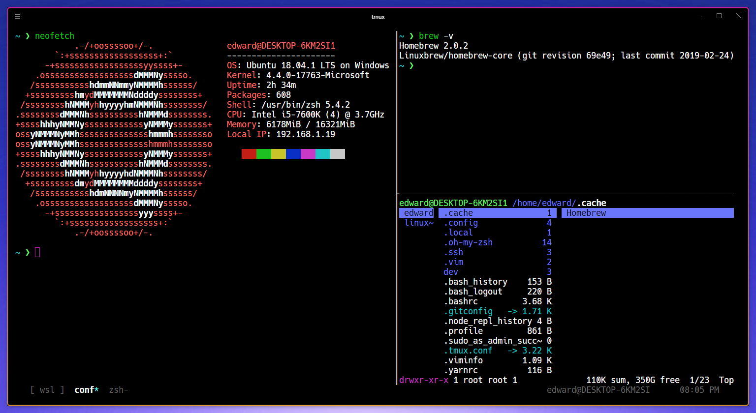 Using Homebrew On Windows 10 With Windows Subsystem For Part III: