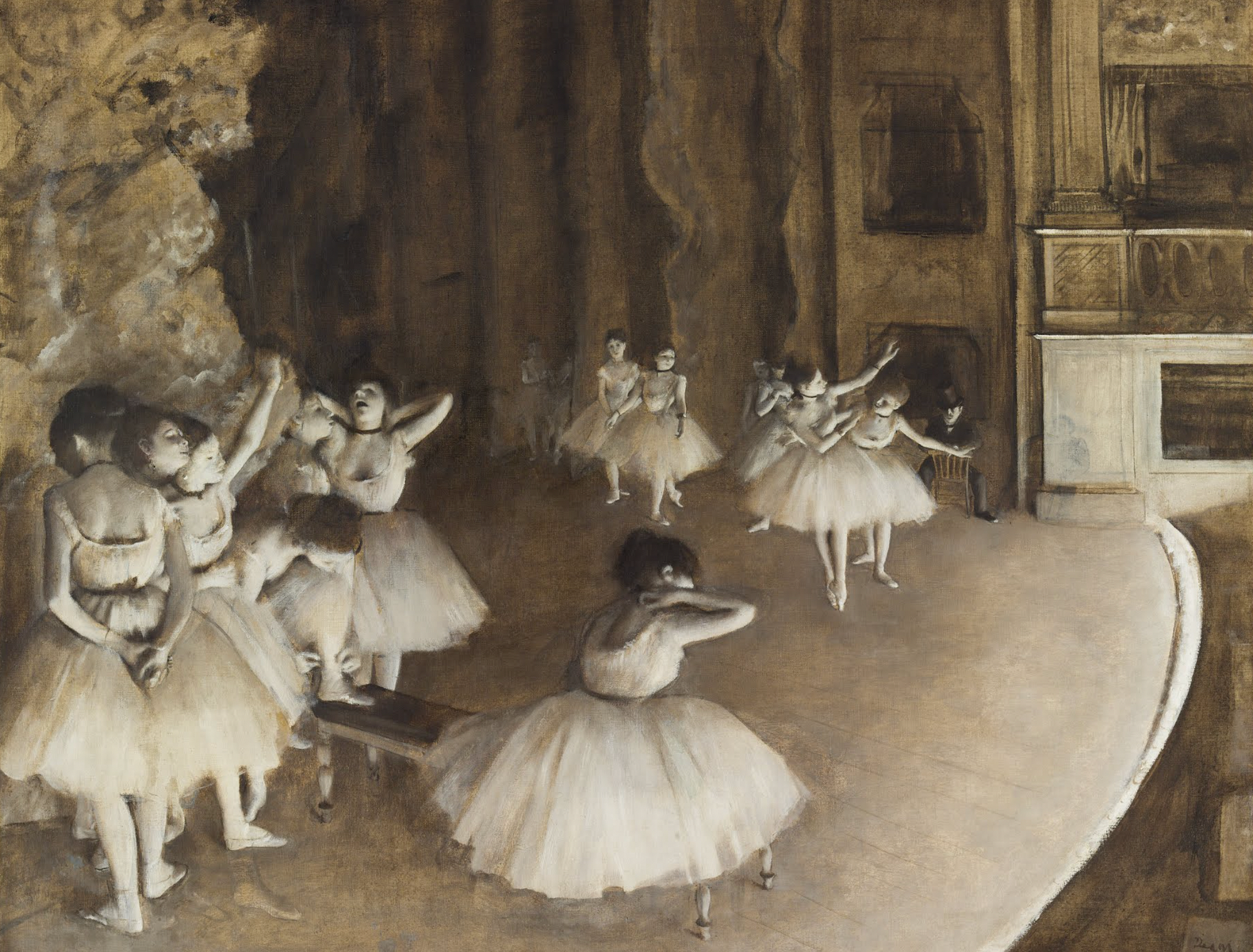The Rehearsal Degas