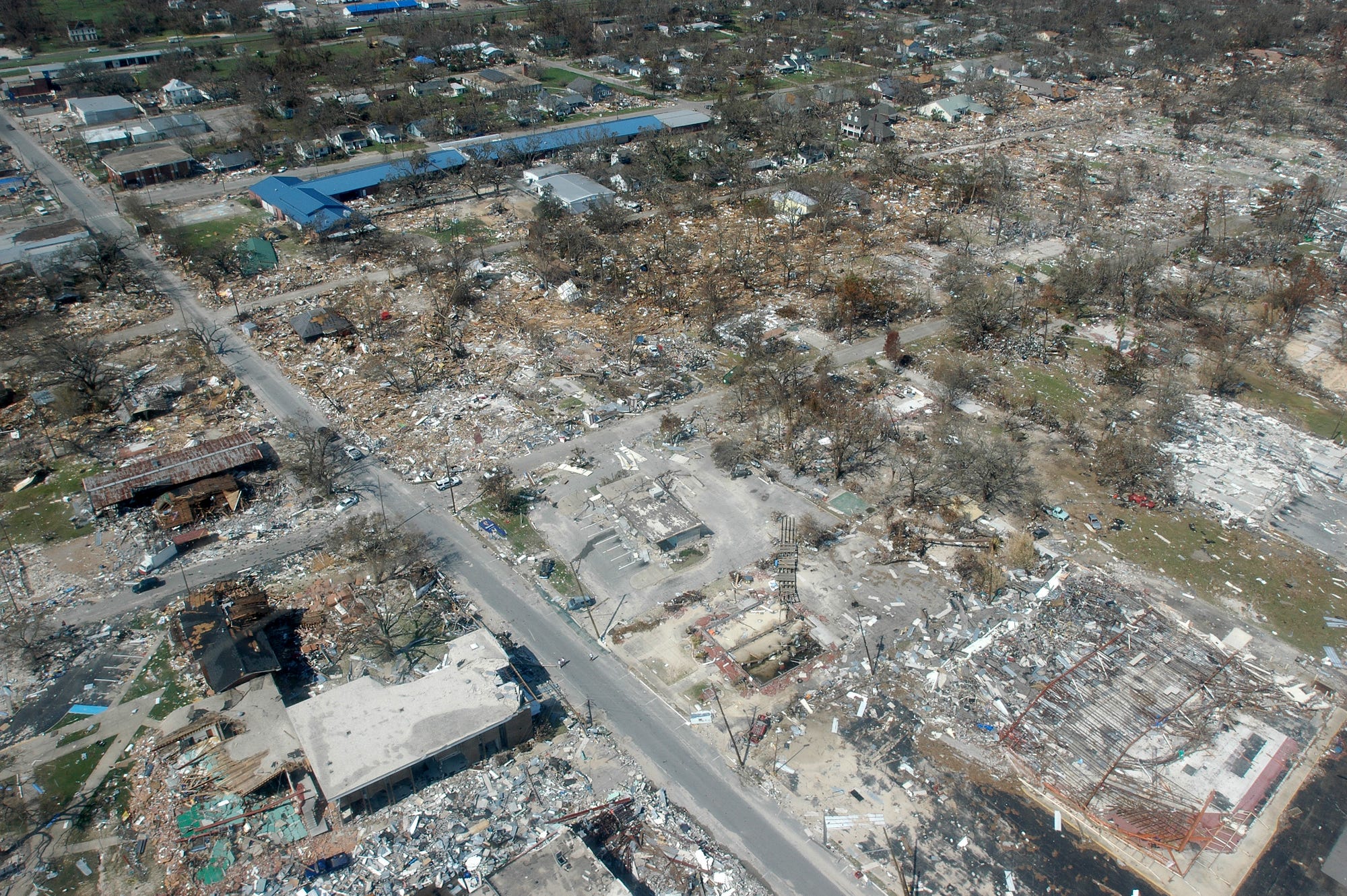 Storm Surge Katrina Mississippi