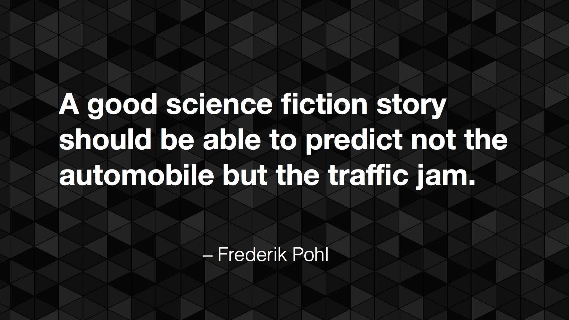 Great Science Fiction Quotes