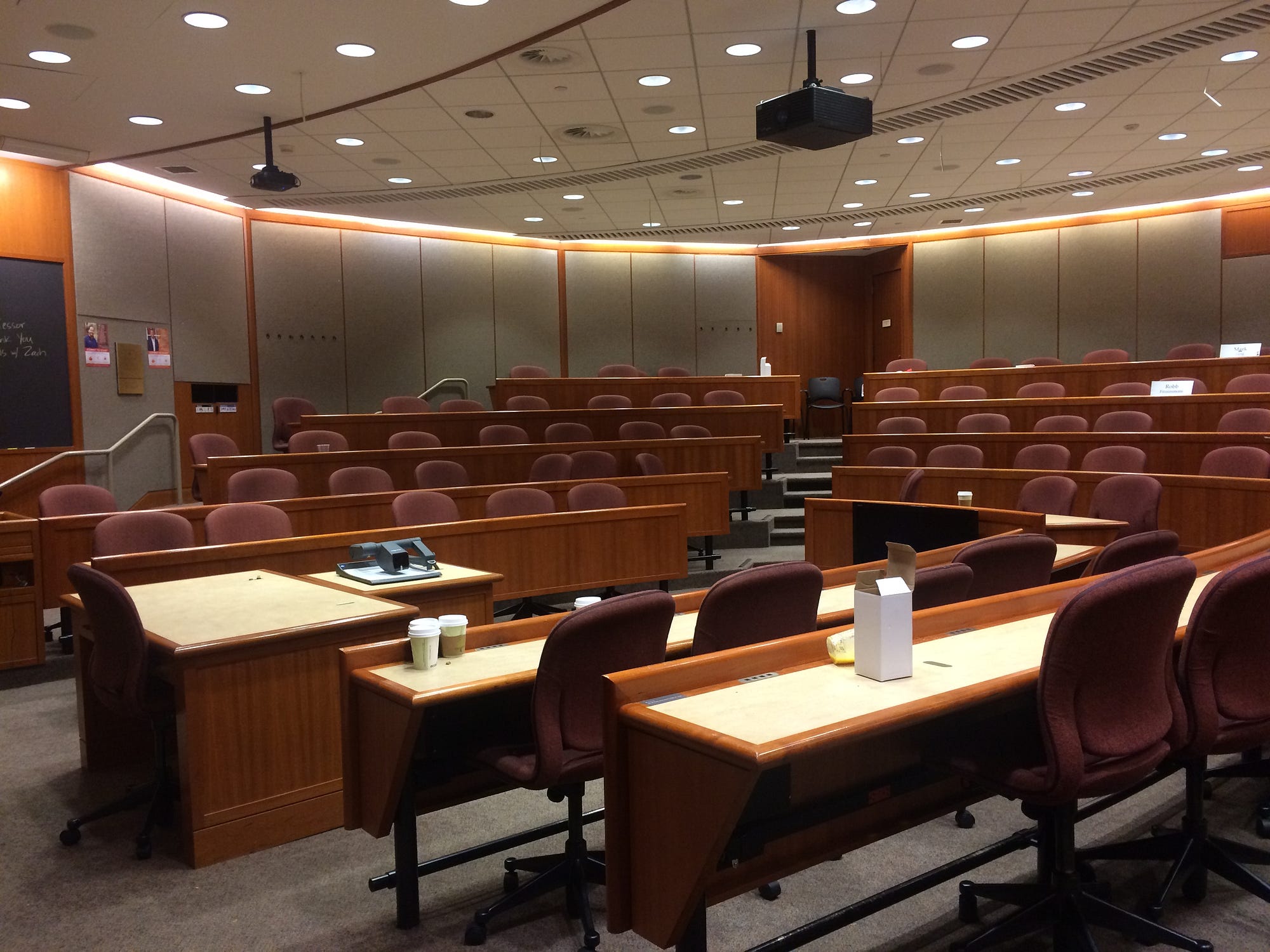 Harvard Business School Classroom