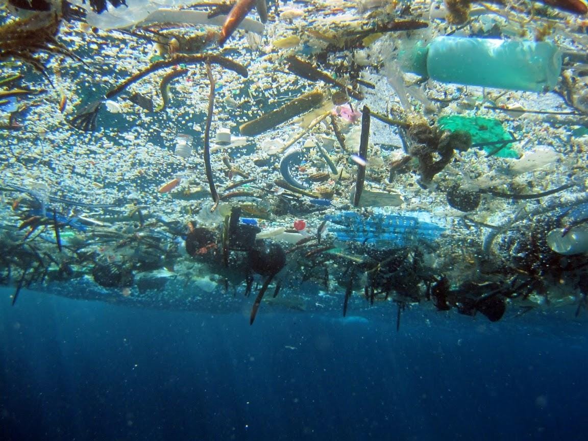 Plastic In Ocean