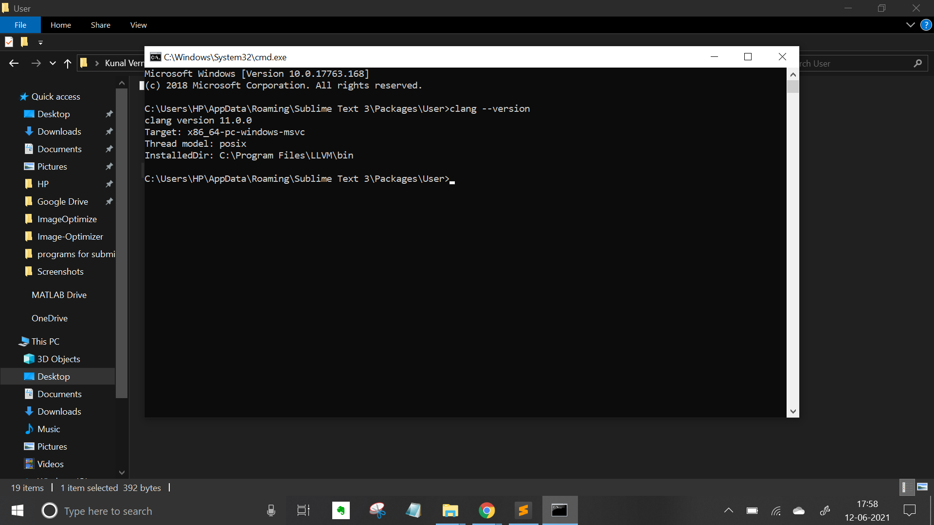 Sublime Text 3 Windows