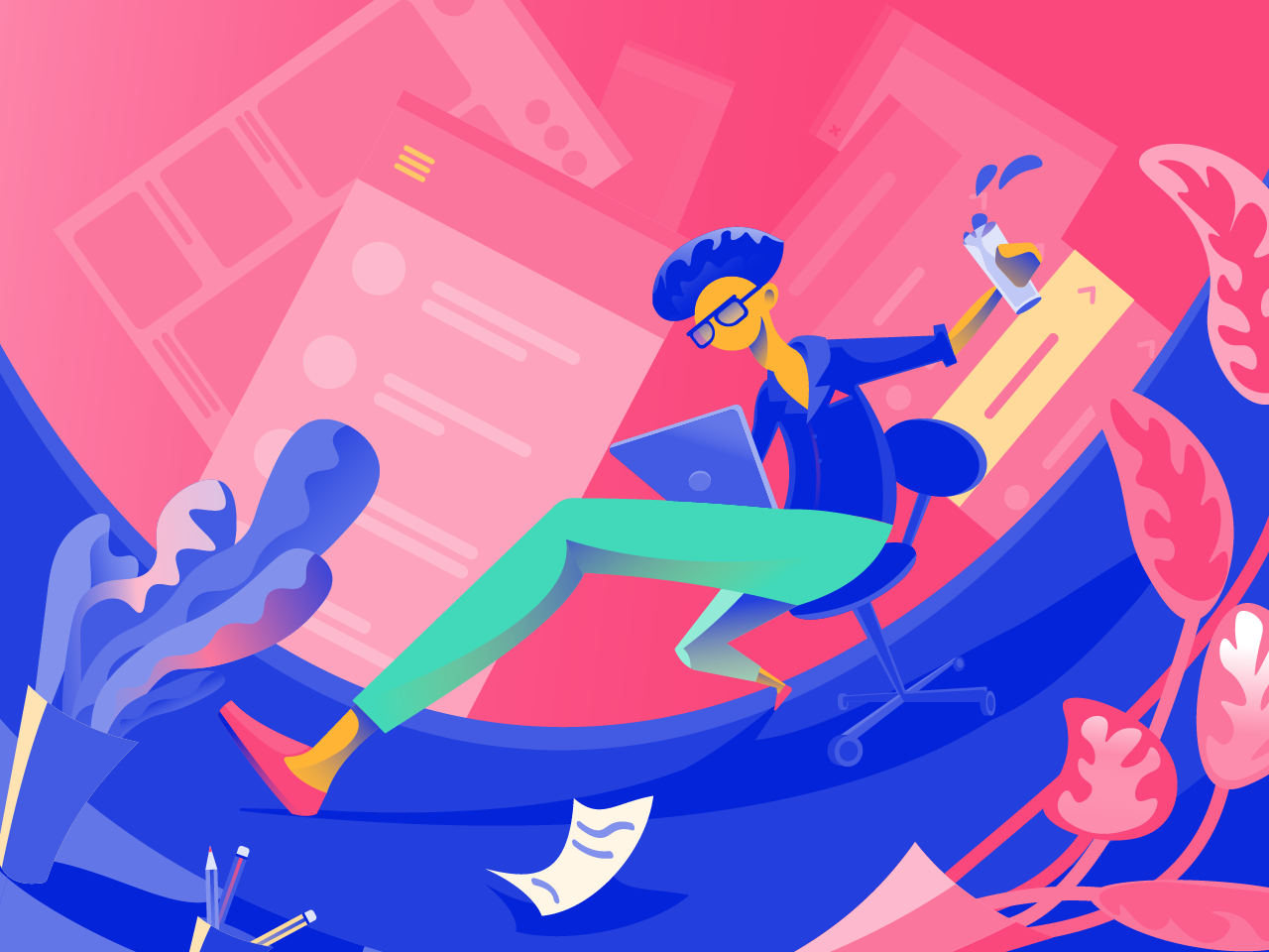 Flat Graphic Design
