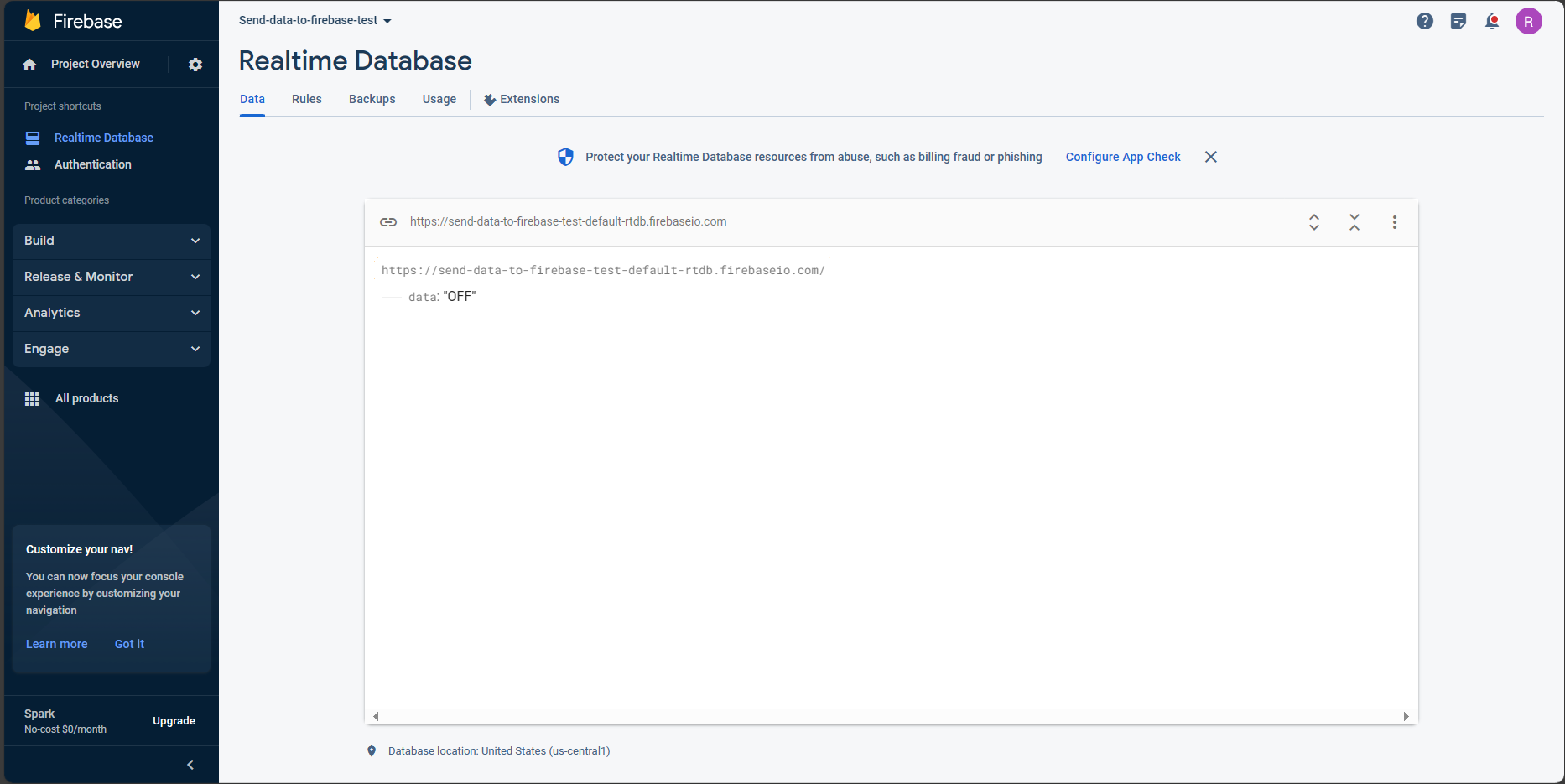 Send Sensor Data To Android Using Google Firebase Esp8266