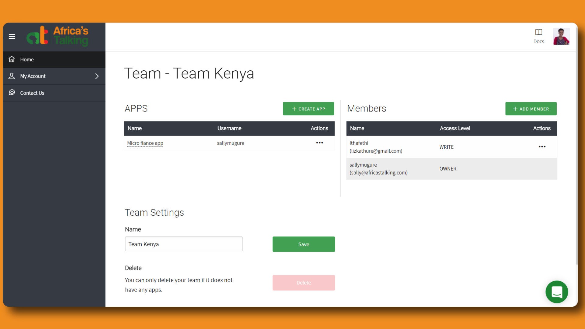 Africastalking Getting Started With SMS Notifications Using Africas