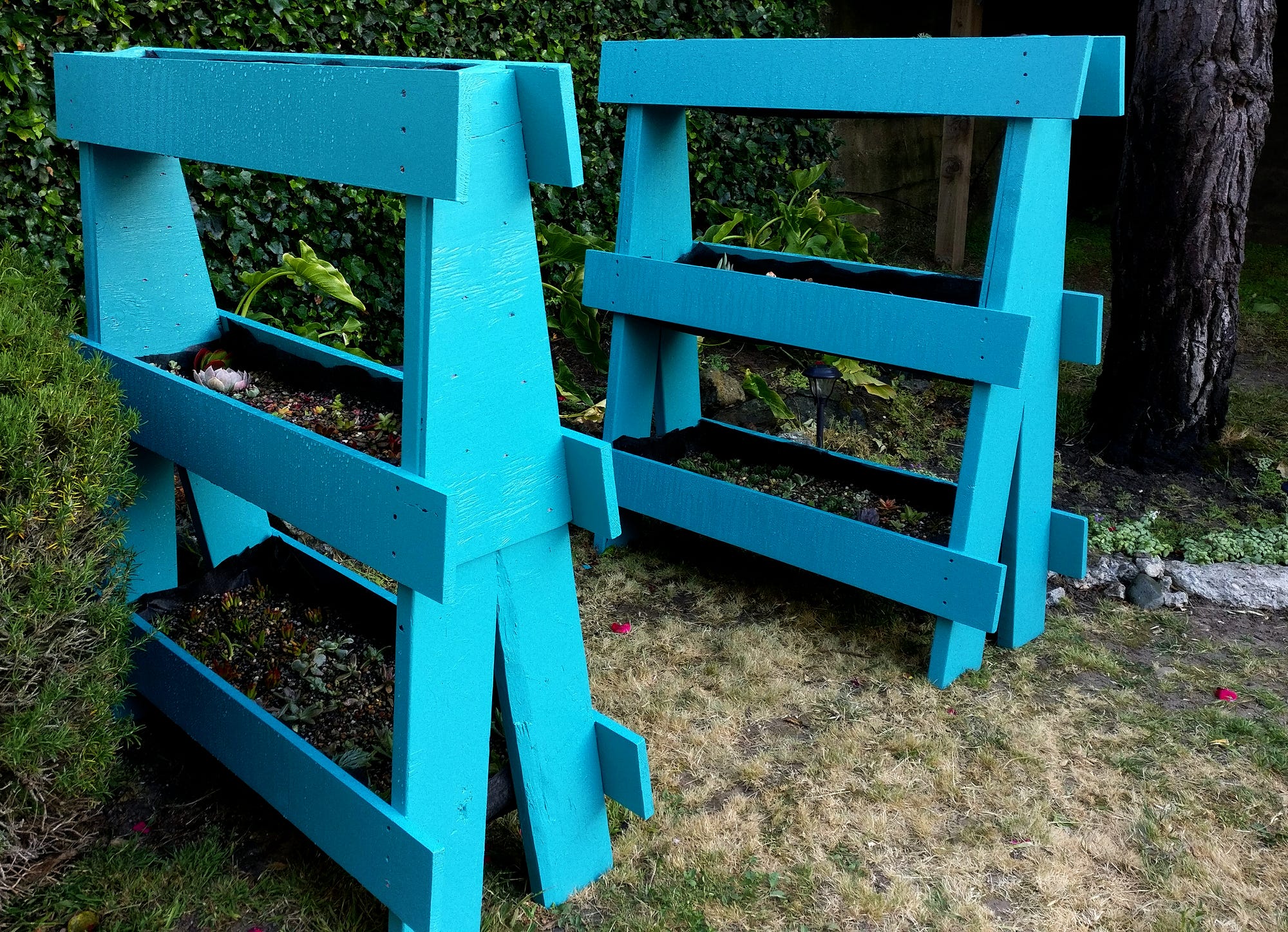 Recycled Pallet Vertical Planter How To Make A Vertical Pallet Garden