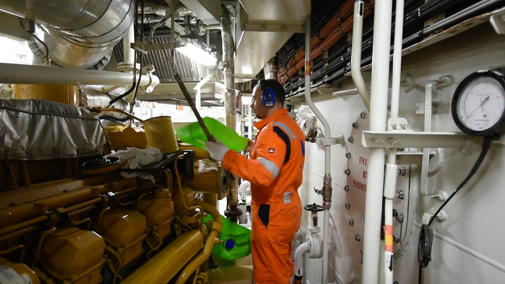 Ships Engine Rooms