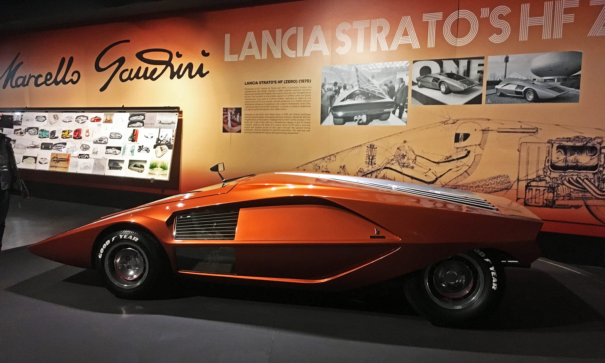 Lancia Stratos Zero Concept Car