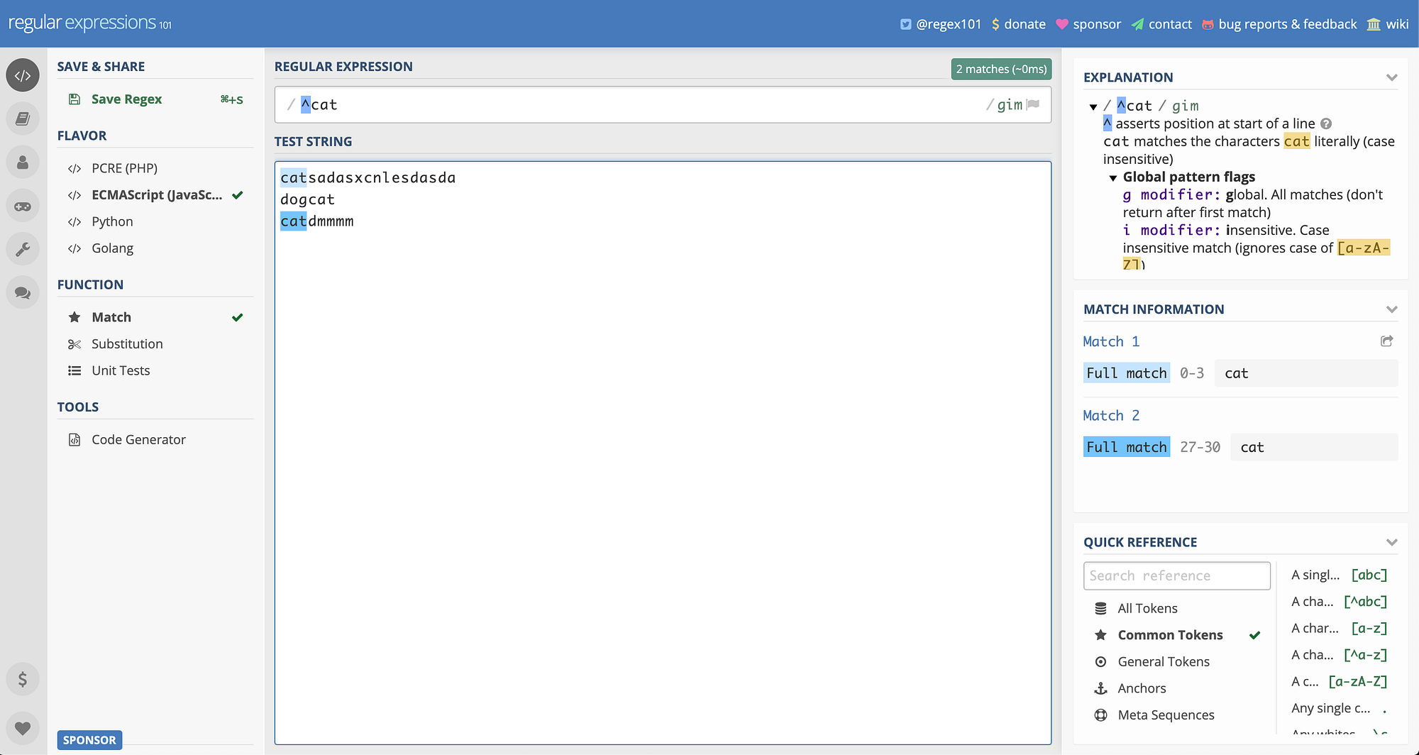 Regex From Beginning Of Line To Character - Design Talk