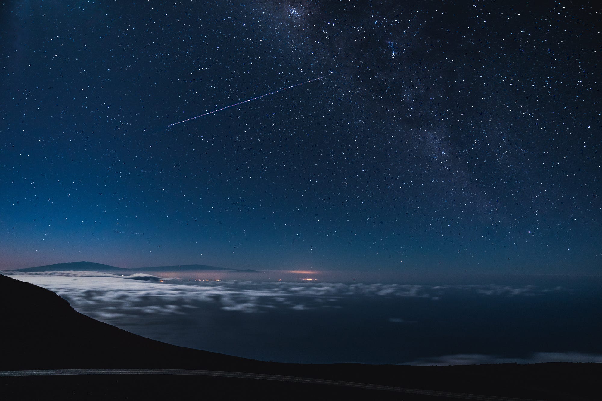 Haleakala National Park At Night