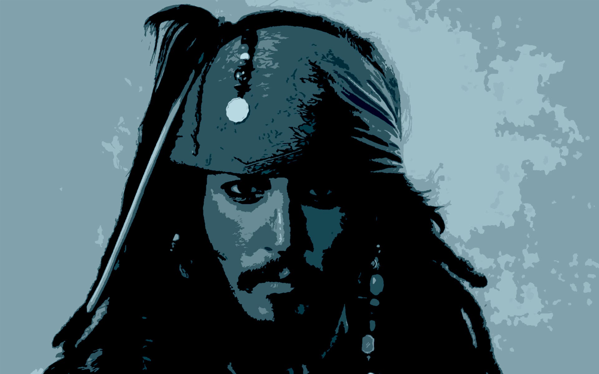 Jack Sparrow Running Wallpaper