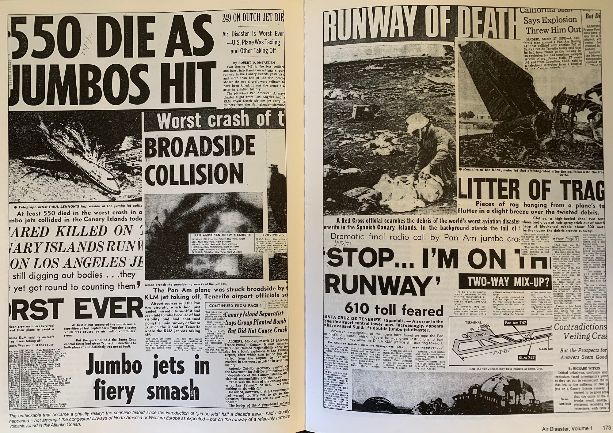 Tenerife Airport Disaster Time Magazine