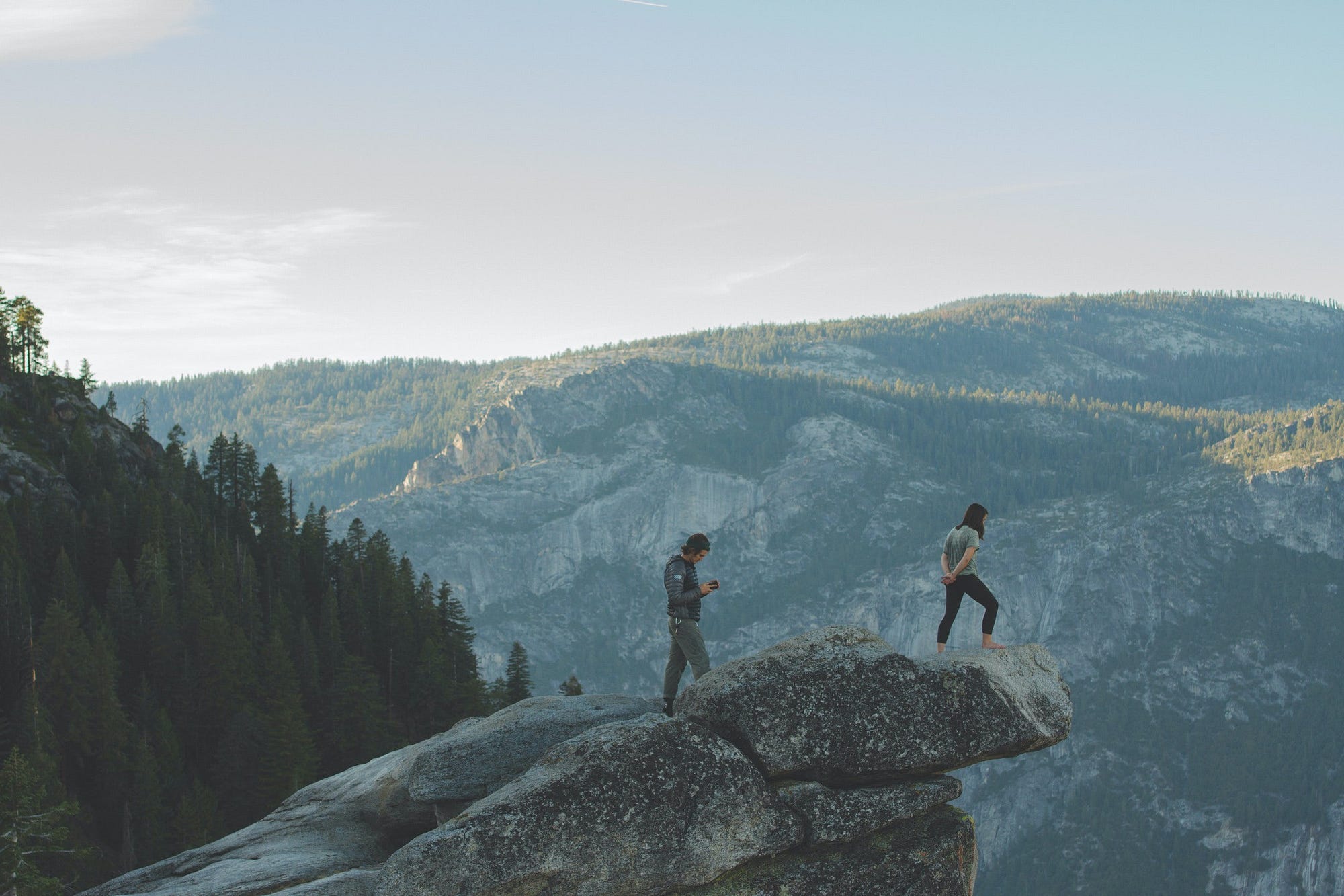 Pushing Someone Off A Cliff