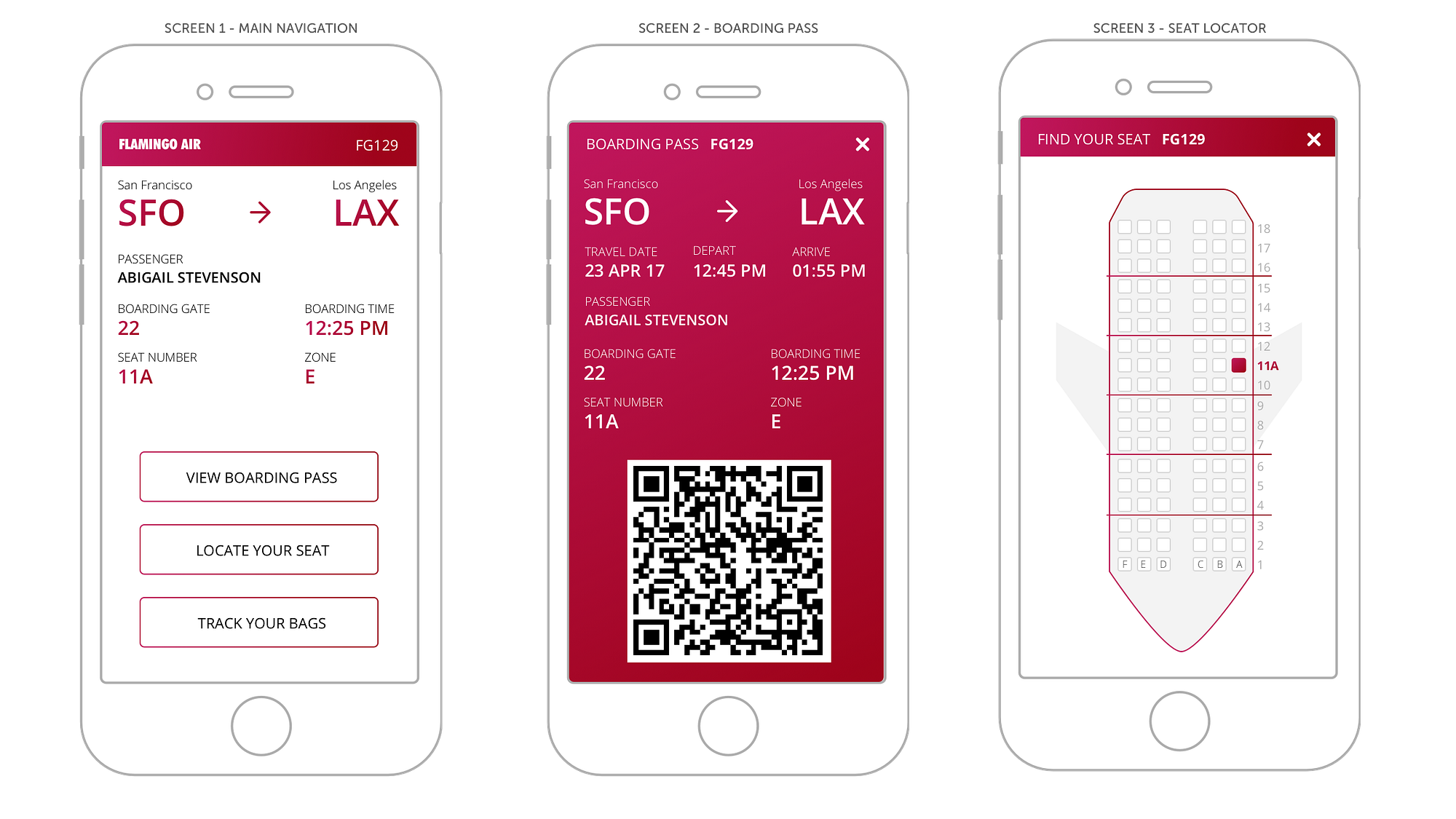 Delta Mobile Boarding Pass