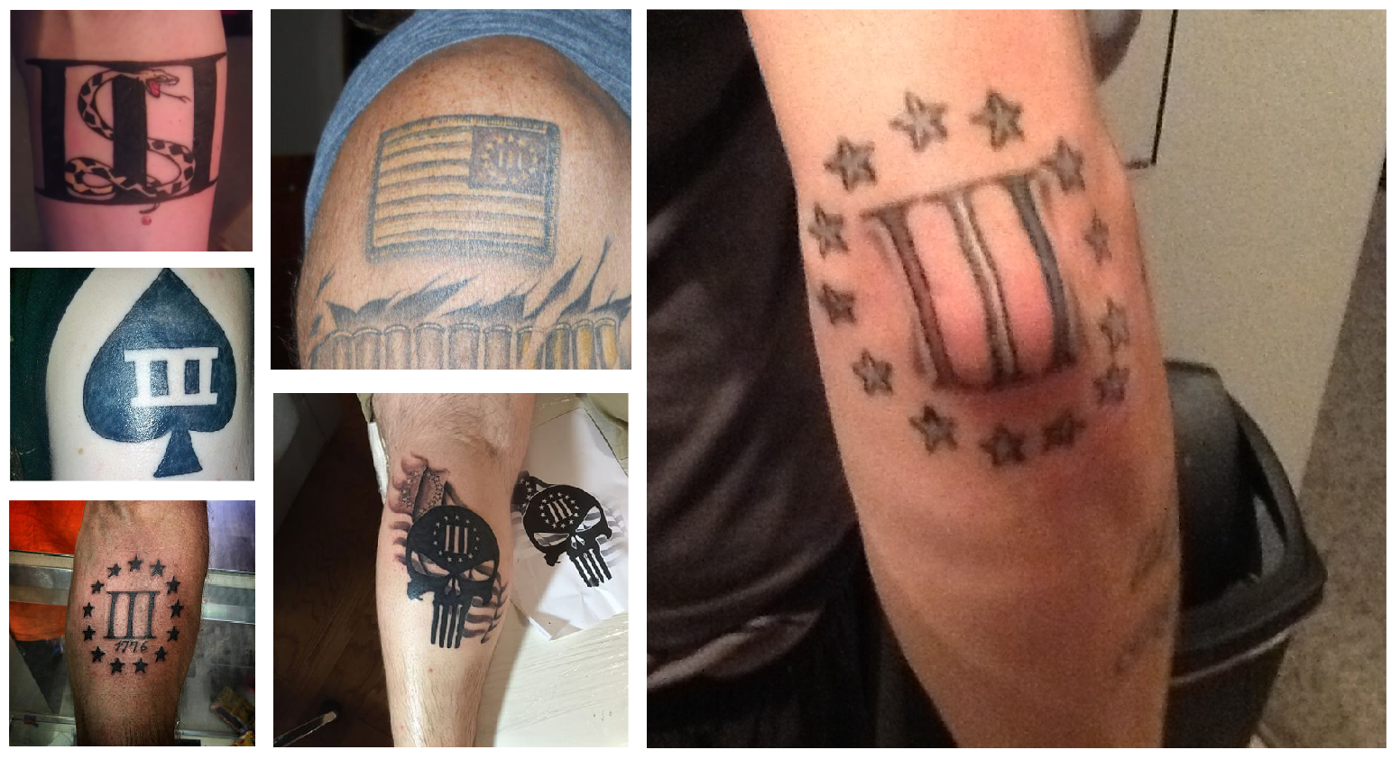 3 percenter tattoo ideas - Bronctattooaus.com