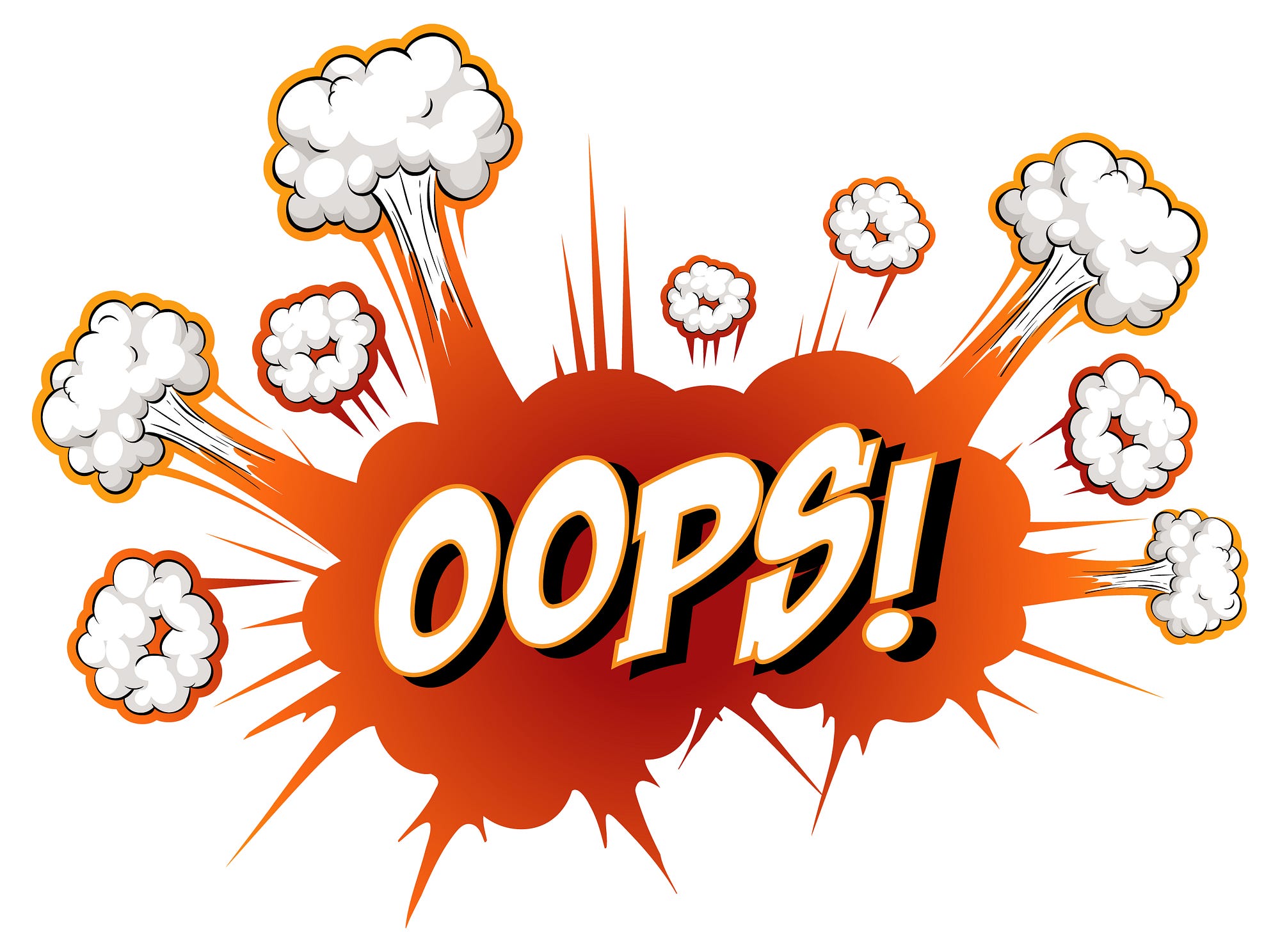 Oops Clipart