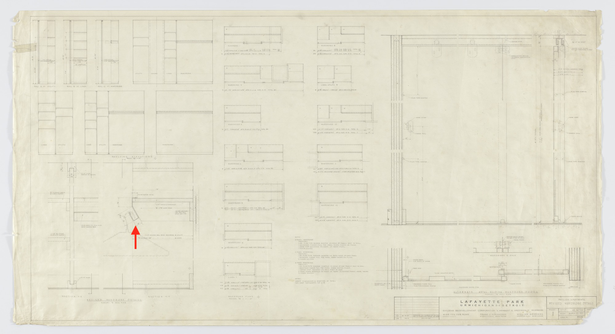 House Plan Mies Van Der Rohe